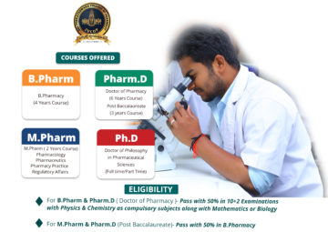 Courses Offered – SRI VENKATESWARA COLLEGE OF PHARMACY (Autonomous)